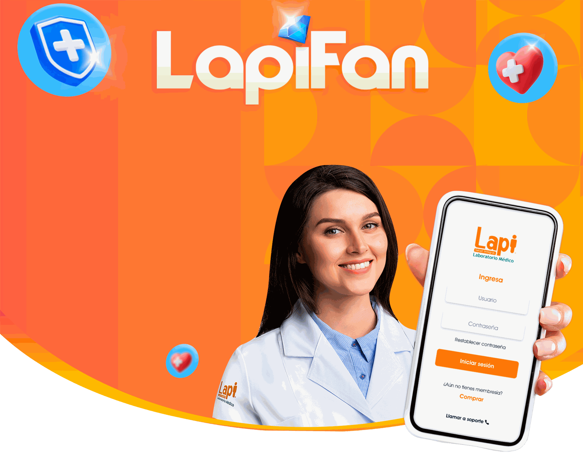 Lapi Fan | Lapi Laboratorio Médico